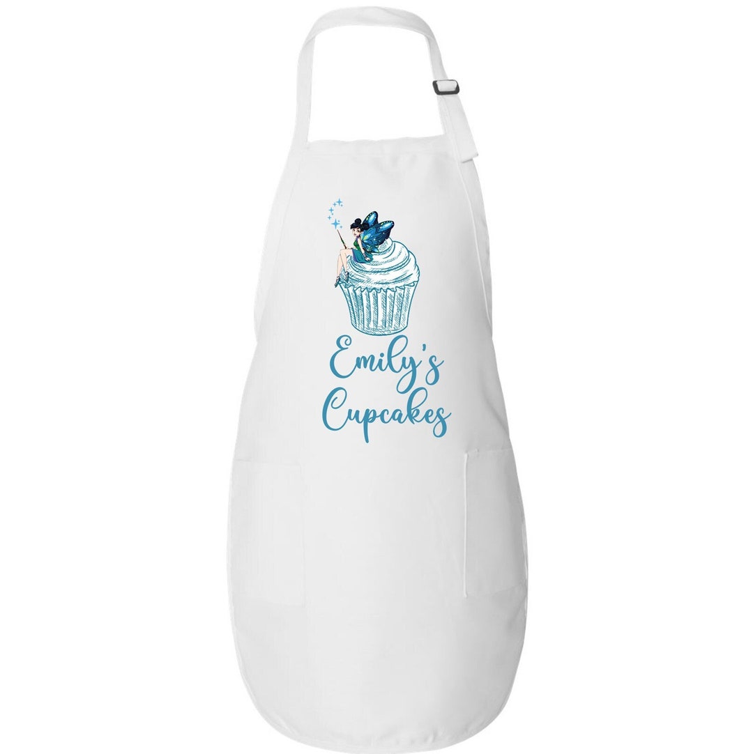 Personalized Cupcake Apronbakery Apron Customized Pastry - Etsy