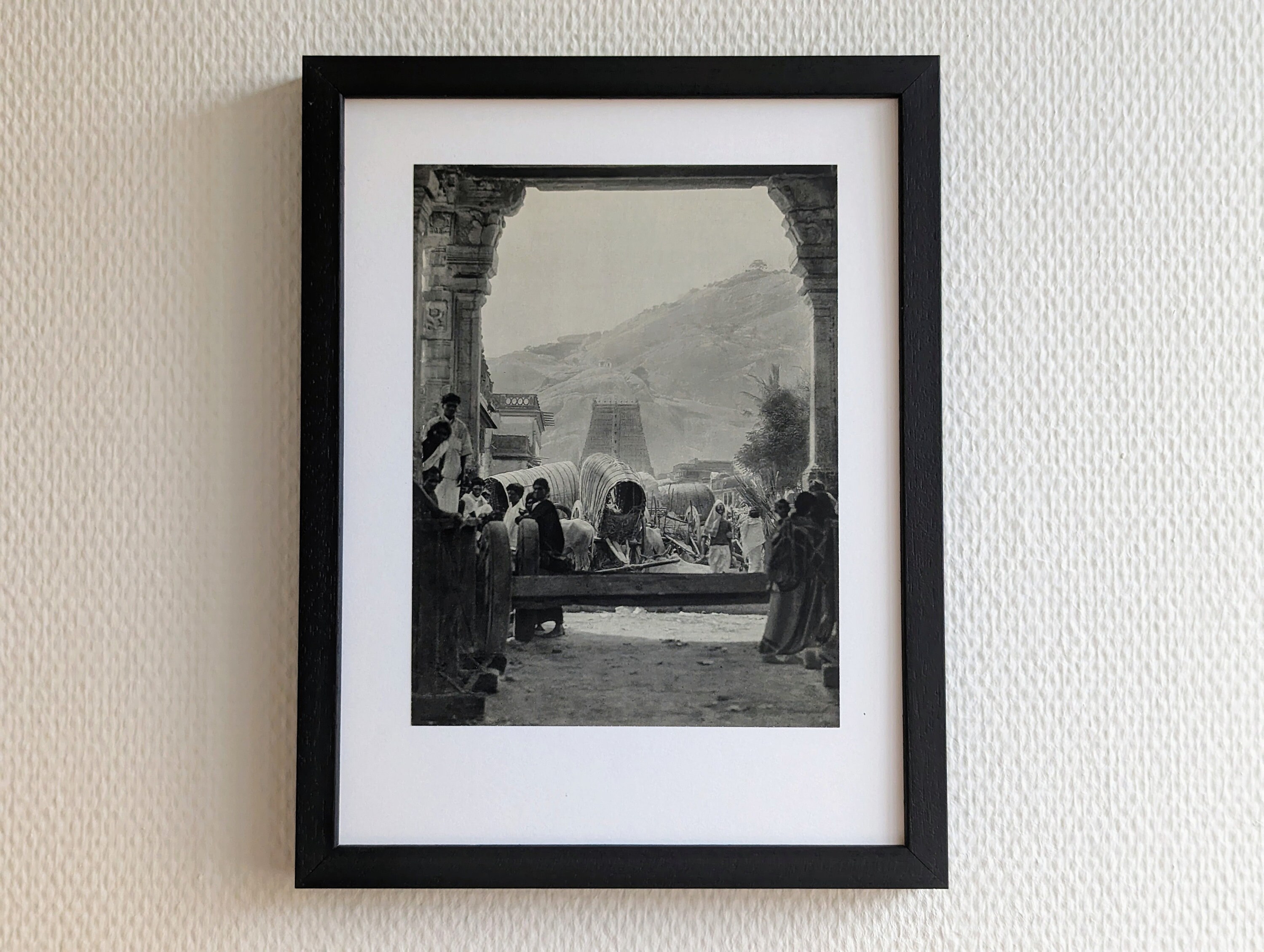 Photo India 1920s, Copperplate Intaglio Black and White, Bohemian Wall ...