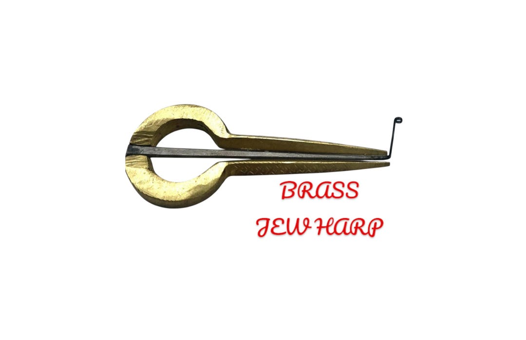 Round Brass Morsing | Professional Jew's Harp | Folk Instrument Brass ...