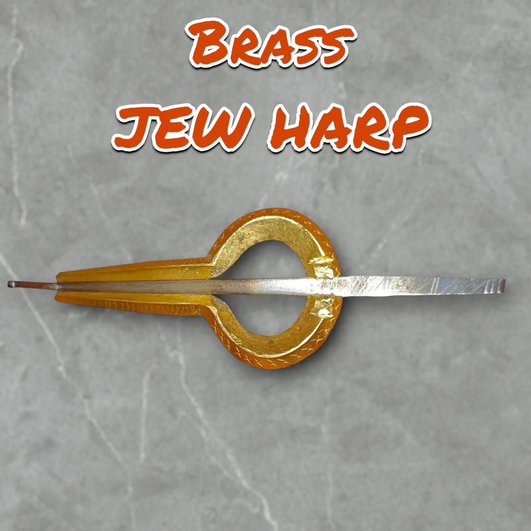 Brass Morchang | Handmade Mouth Harp | Jew's Harp | Folk Instrument ...
