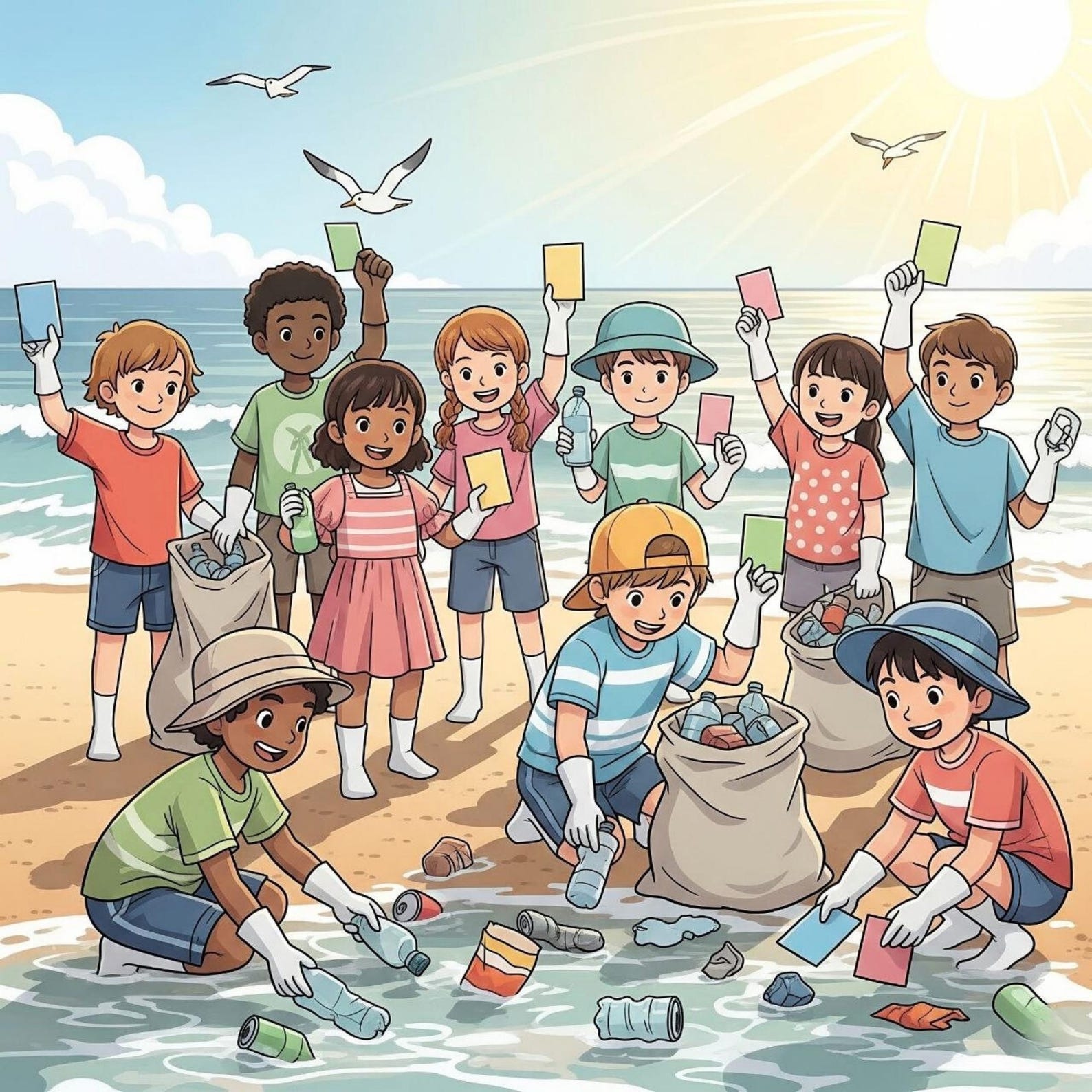Printable Recycling Flashcards for Kids | Eco-friendly Classroom & Home ...