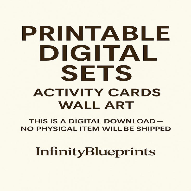 Printable Responsibility Cards for Kids - Etsy