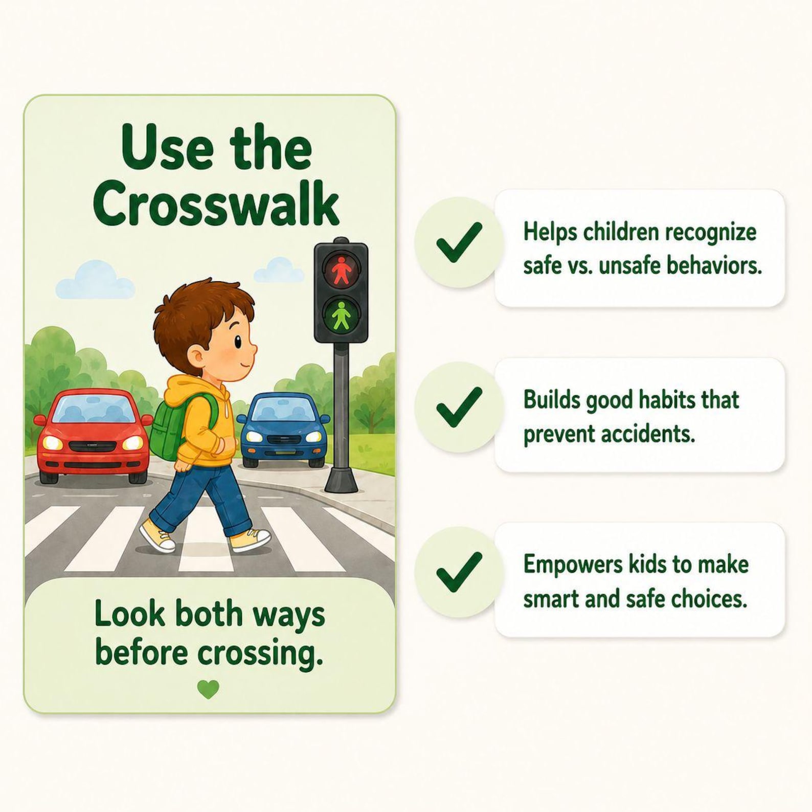Safe Vs Unsafe Behaviors Flashcards, 18 Child Safety Cards - Etsy