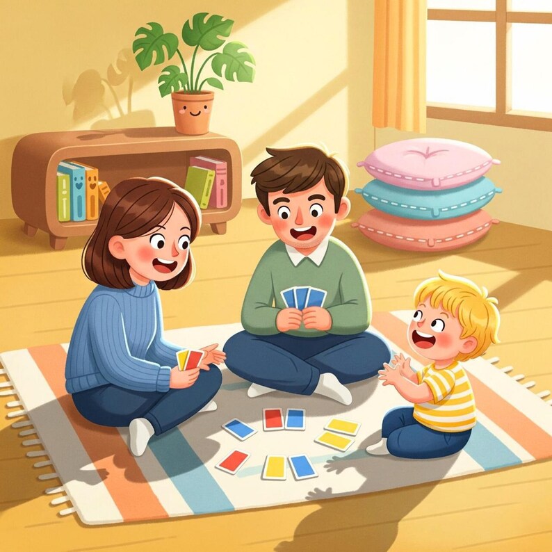 Family Conversation Cards | Fun Printable Dinner Questions for Kids ...