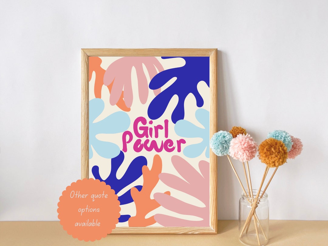 Bright Teen and Tween Prints. Positive Affirmation Quotes Perfect for ...