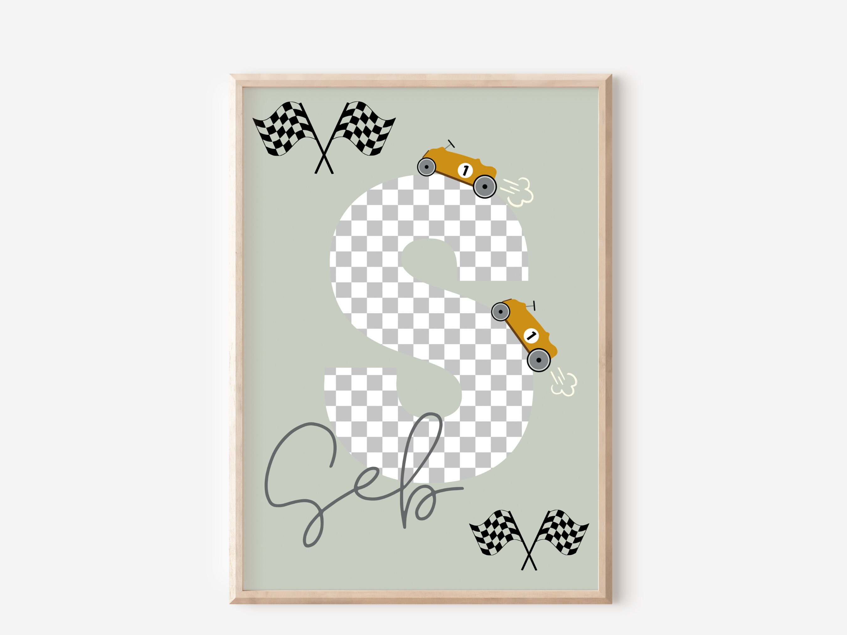 Car Vehicle and Transport Prints for a Boys Room or Nursery, Including ...