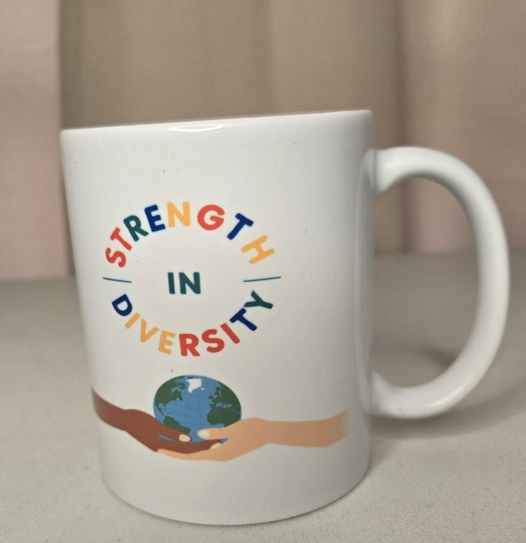 Strength in Diversity - Mug – Celebrate Unity and Inclusion - Etsy