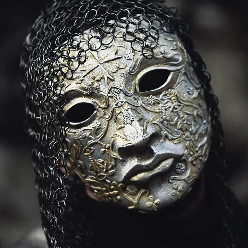 King Baldwin Mask - Etsy
