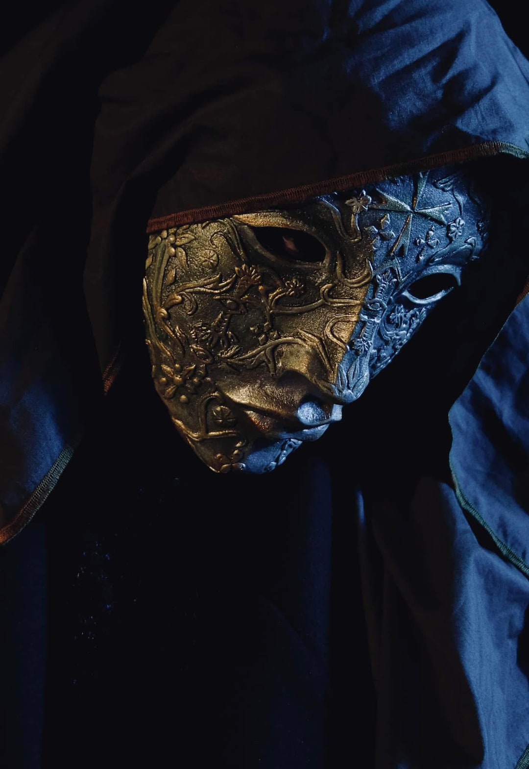 Baldwin IV Mask: Dark Gothic Cosplay, Wearable Art & Wall Decor - Etsy