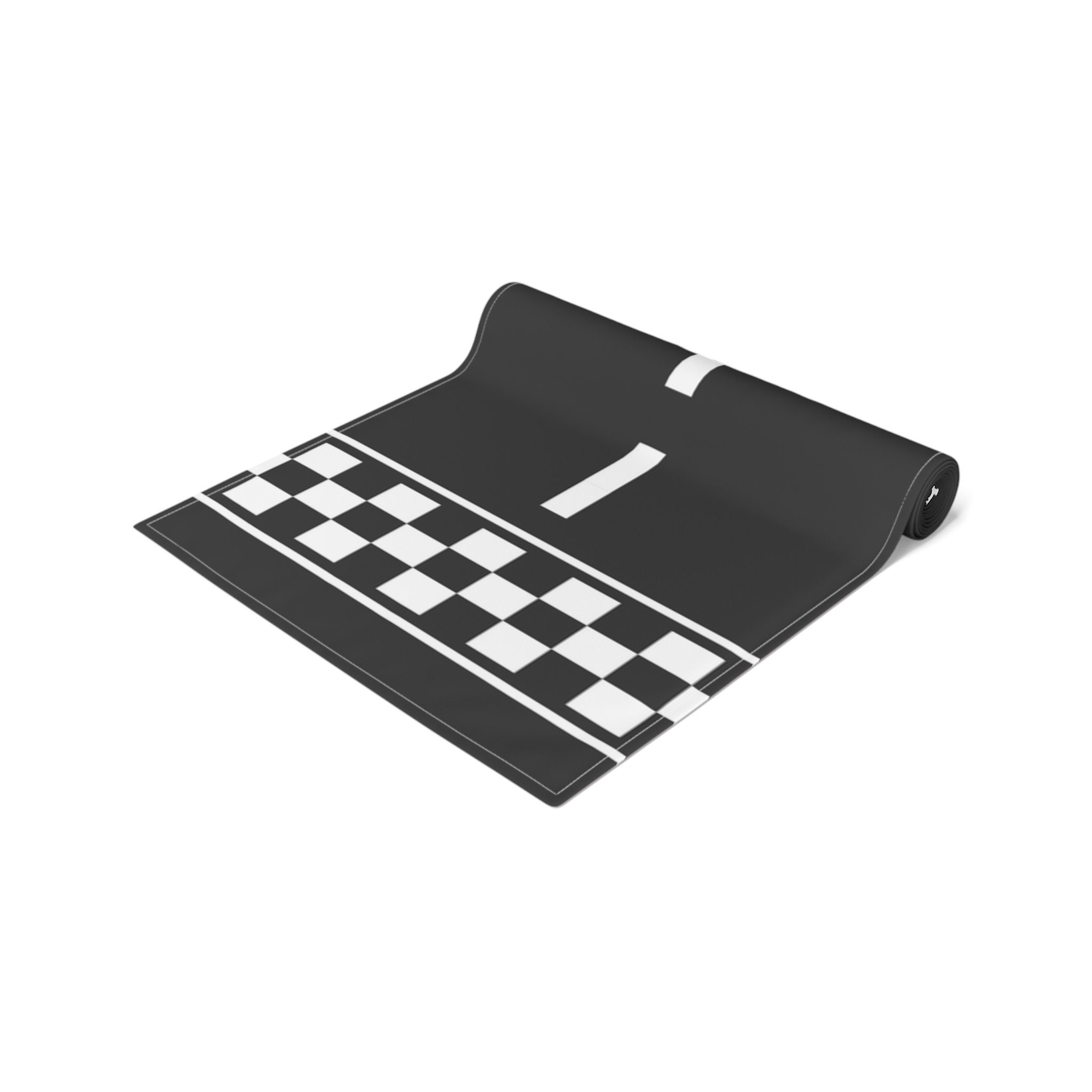 Race Track Table Runner, Road Marking, Race Care Table Decor, Racing ...