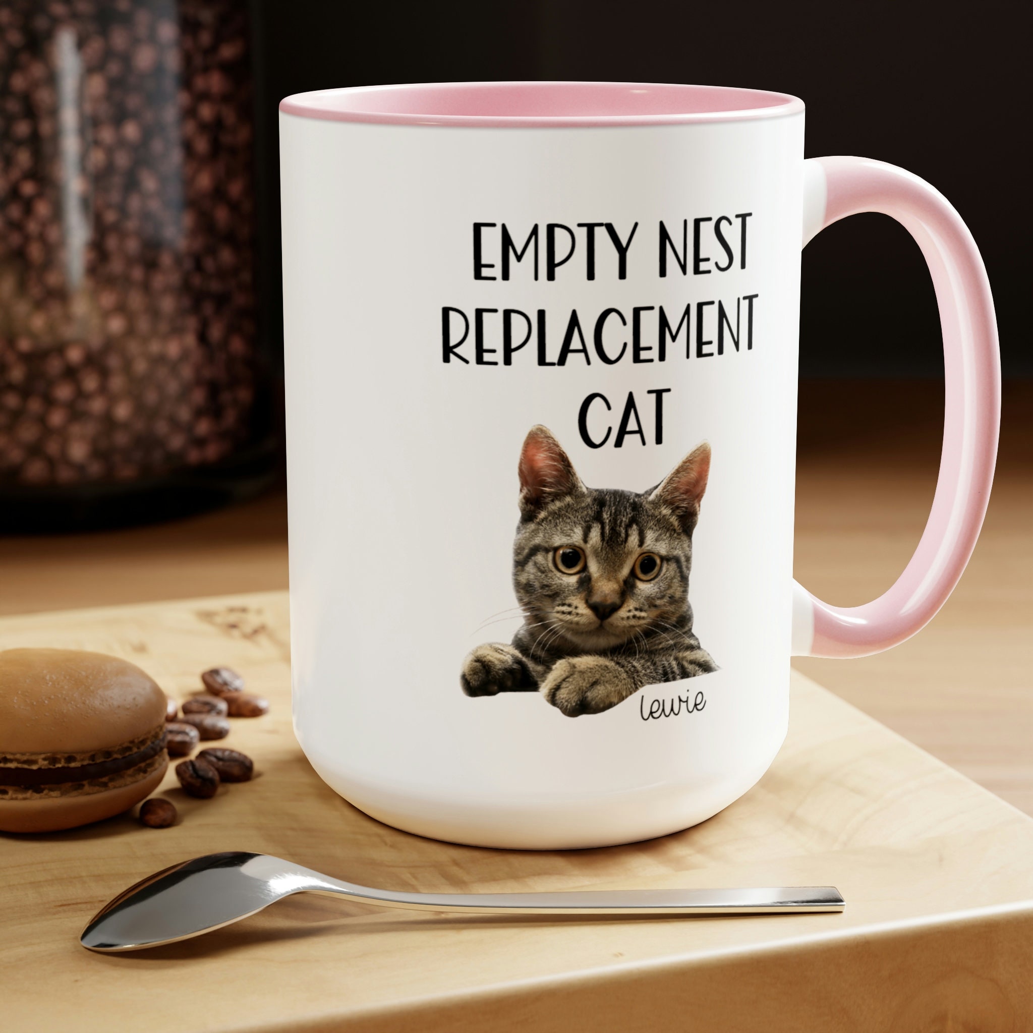 Empty Nesters, Empty Nest Gift, College Mom, Cat Mom Mug, Personalized ...