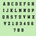 Varsity Font. Letters Numbers PNG SVG Ttfs. Unbundle Installable ...