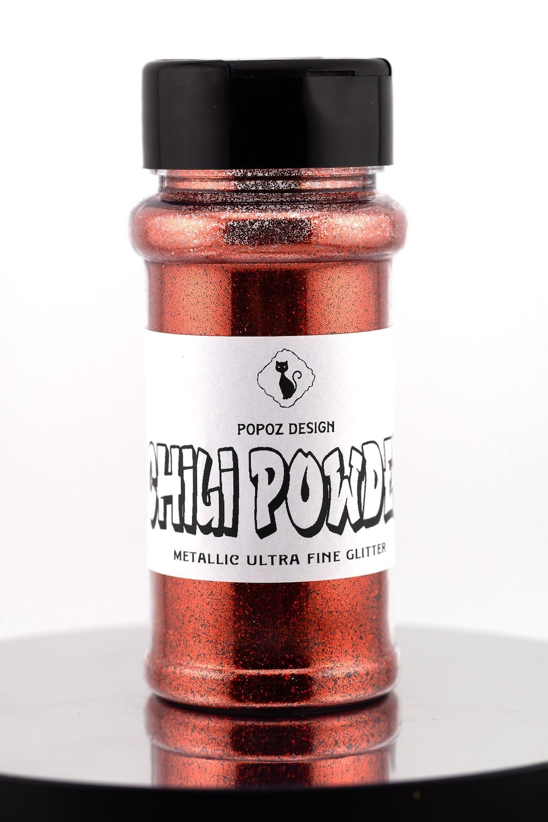 Metallic Ultra Fine Glitter "chili Powder" - 2oz. Shaker Jar - Premium ...