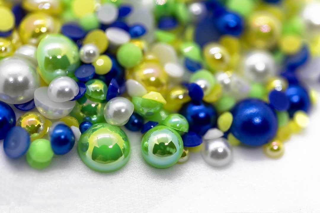 Pearl and Rhinestone Mix 89 brazil Pearl and Rhinestone Flatback Mix ...