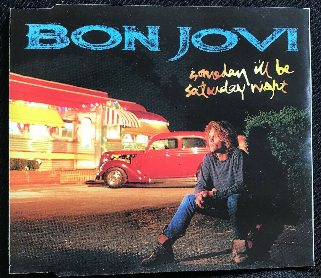 Bon Jovi 'someday I'll Be Saturday Night' CD - Etsy