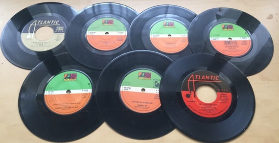 Atlantic Record Label X 7 Singles 45 RPM 7 Vinyl - Etsy UK