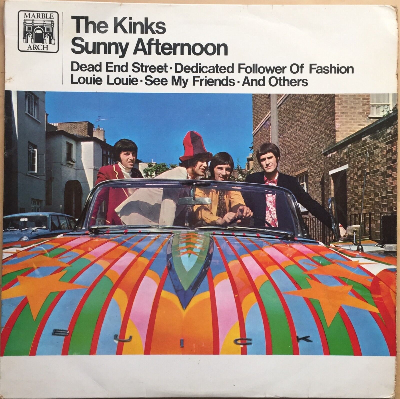 Kinks Sunny Afternoon 1967 UK PYE Marble Arch Album Vinyl - Etsy