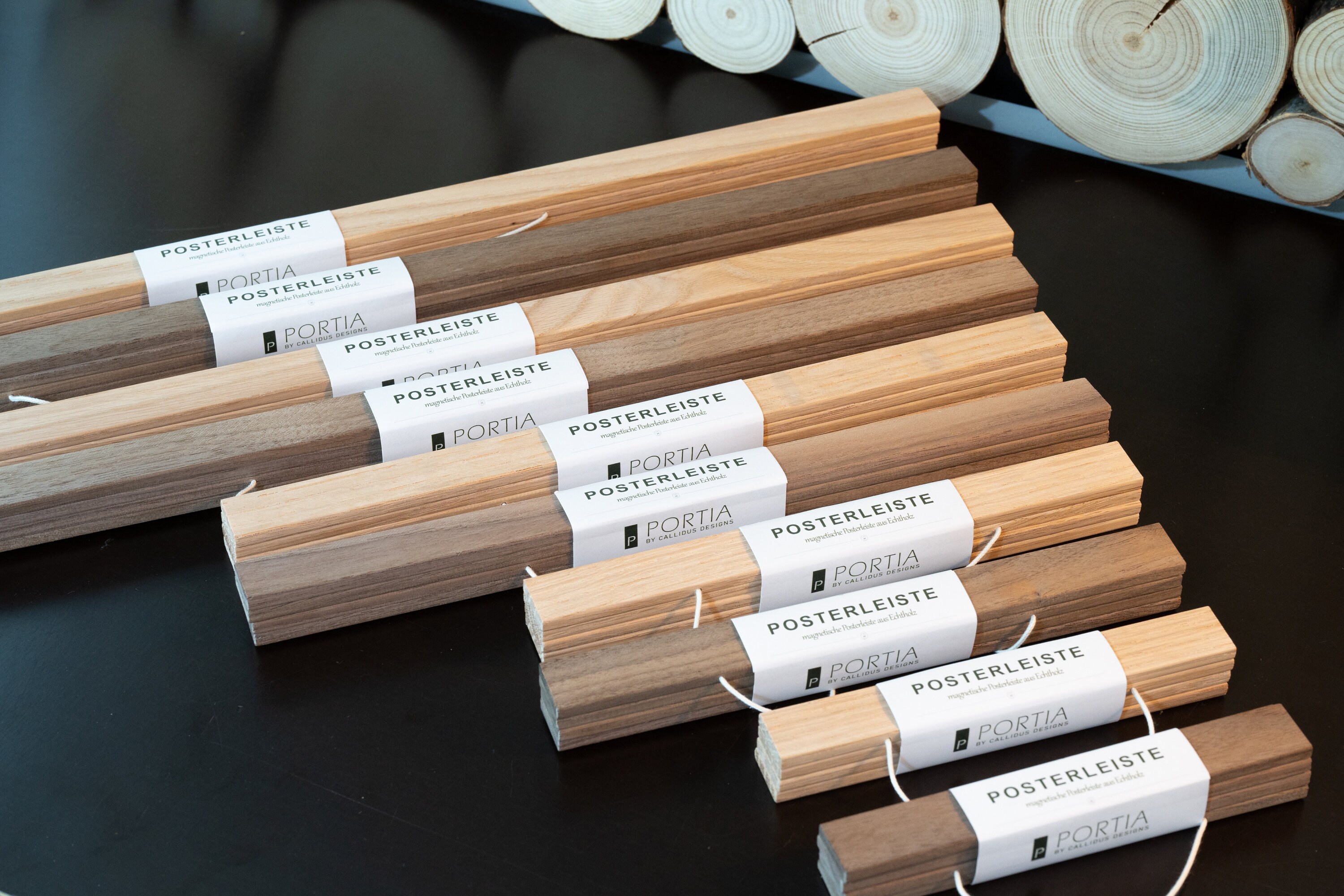 DIN A3 (30 Cm) Magnetic Poster Rail Made of Fsc®-certified Oak, Rail in ...