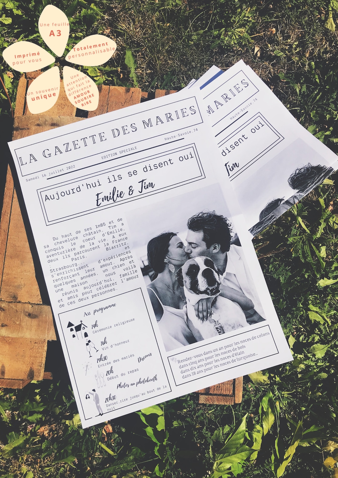 La gazette des mariés - Etsy France
