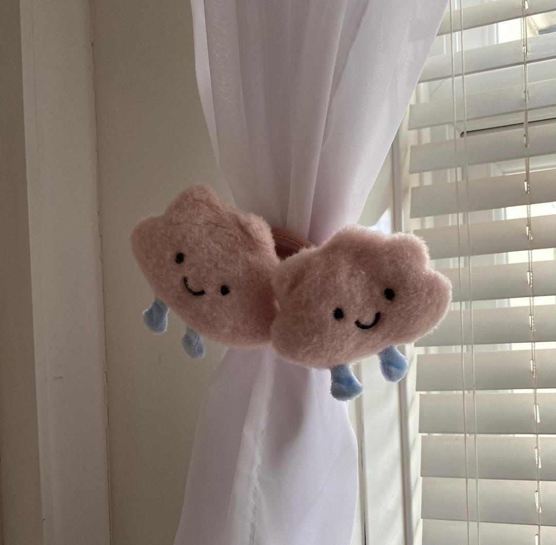 Pink Curtain Tie Back Fits All Size Curtains Gift for Her - Etsy