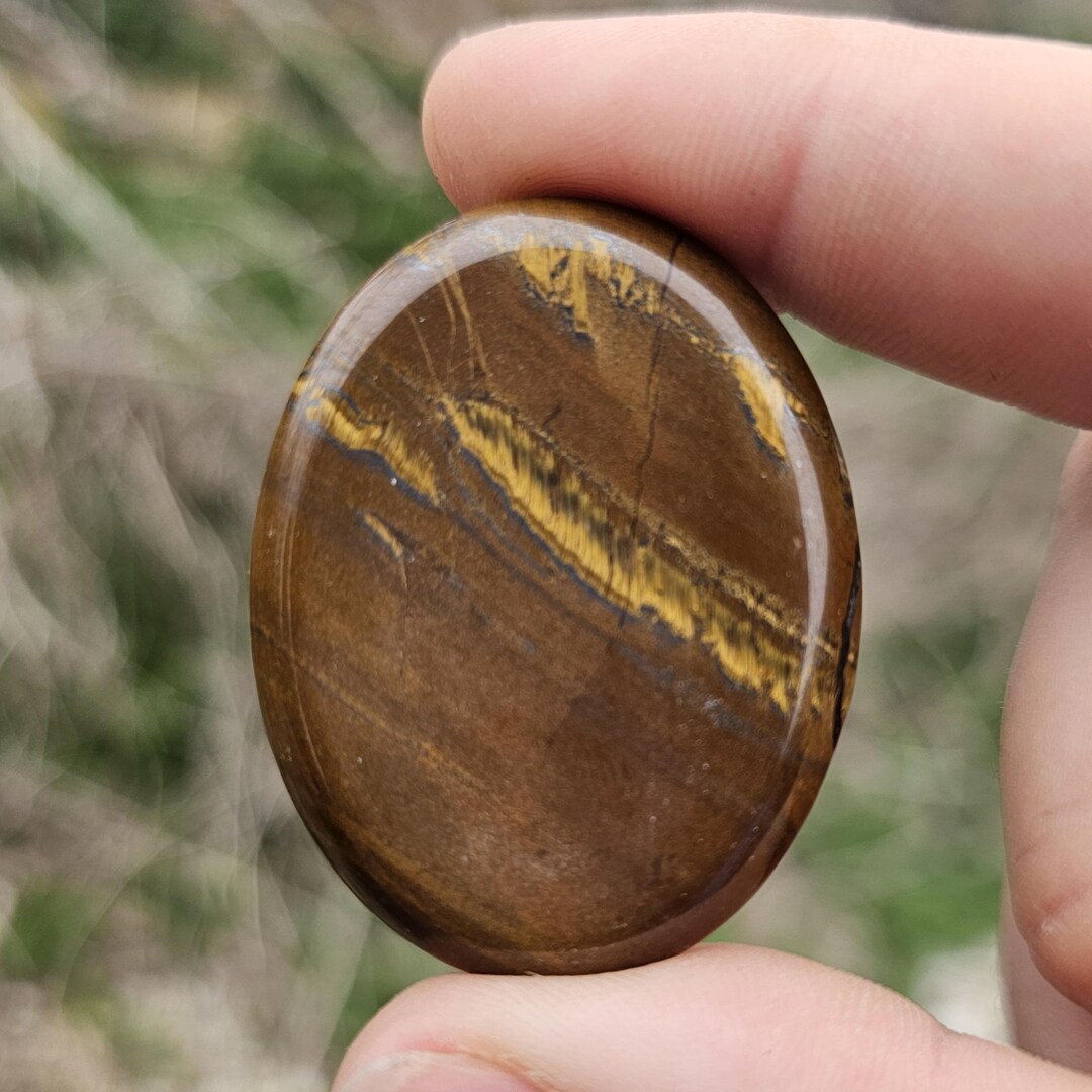 Tigers Eye - Worry Stones, Thumb Stone for Healing - Crystals ...