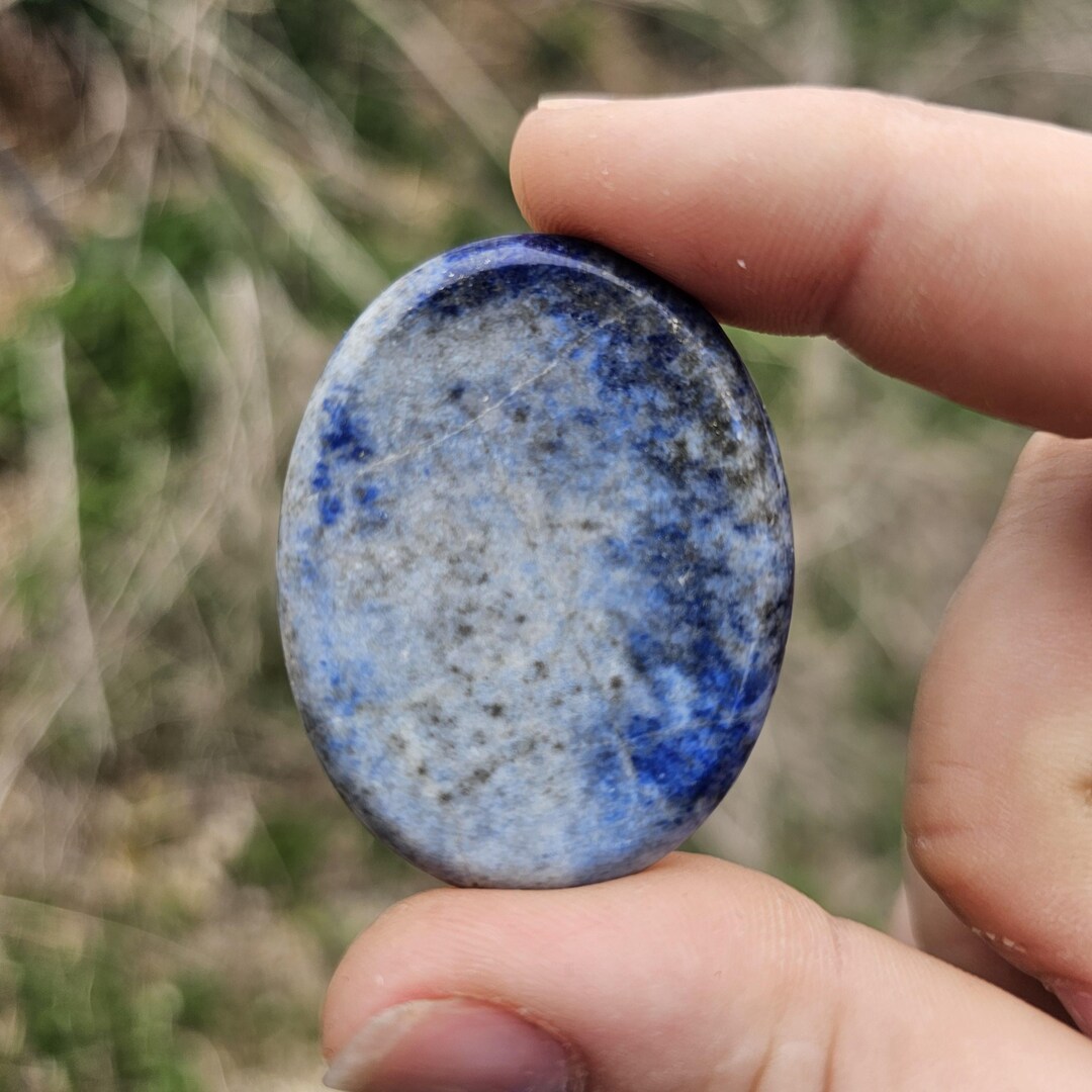 Lapis Lazuli - Worry Stones, Thumb Stone for Healing - Crystals ...