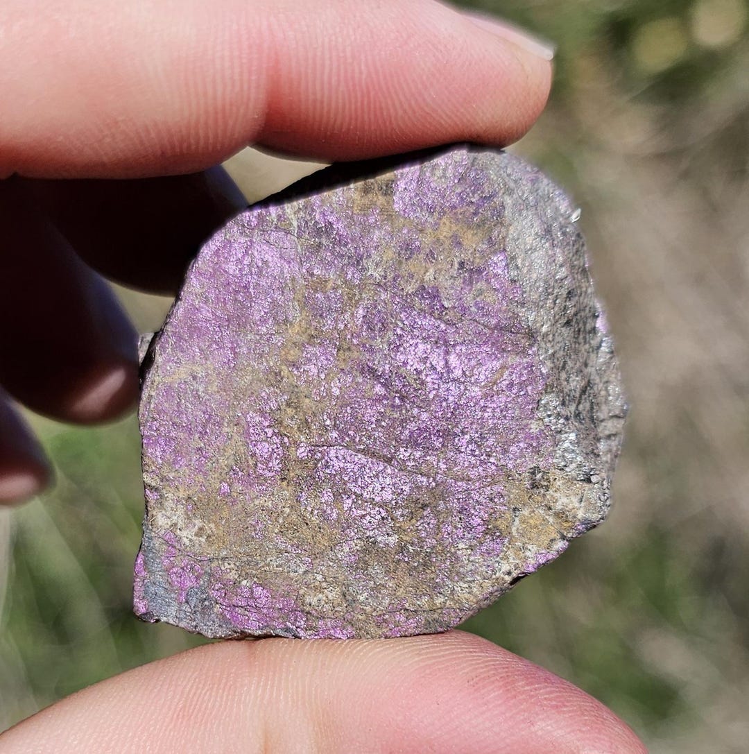 Raw Piece of Purpurite - Natural Material, Gemstone, Mineral - Etsy
