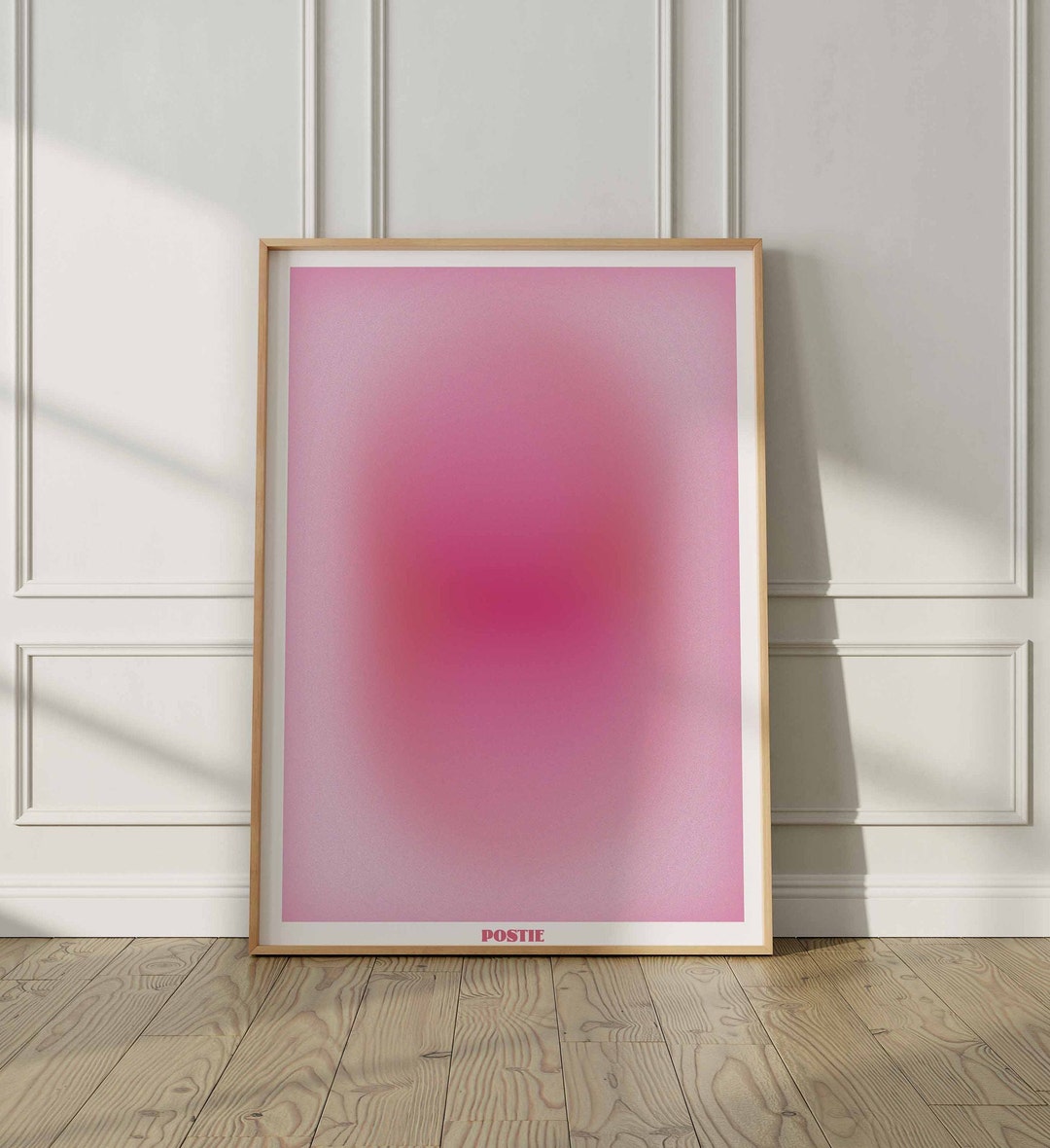 Aura Poster Print Pink Aura Gradient Wall Art Print Digital - Etsy