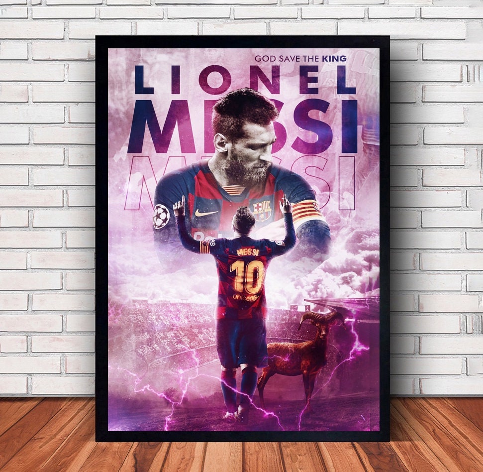 Lionel Messi Argentina National Team Poster, Lionel Messi Poster sold ...