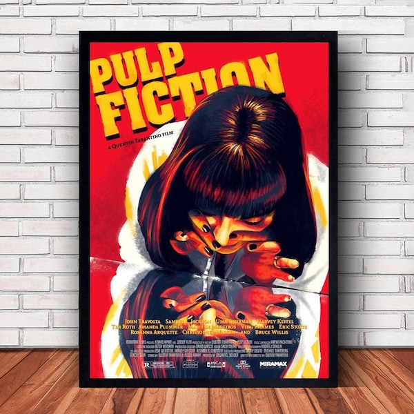 Pulp Fiction Art Print - Etsy