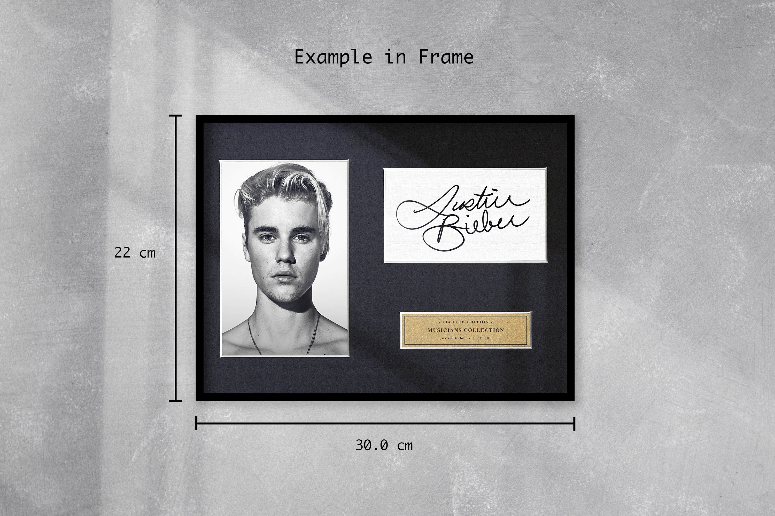 Justin Bieber Signature