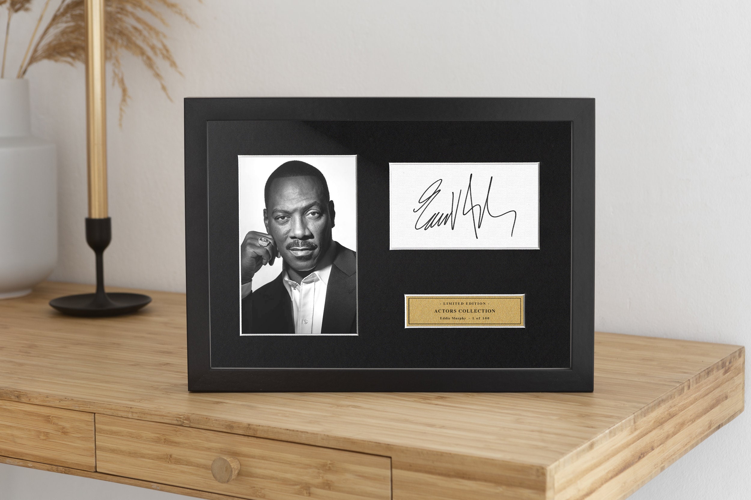 Eddie Murphy Signature Mount - Film Gift Collectable - ACTORS EDITION ...