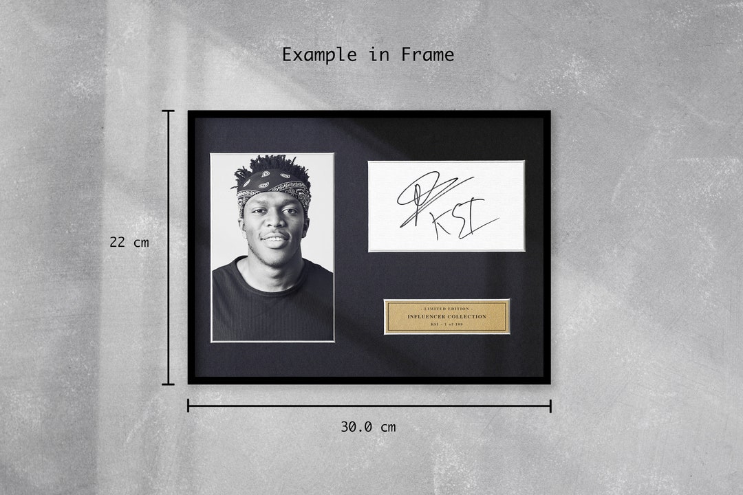 KSI Signature Mount INFLUENCER EDITION - Etsy