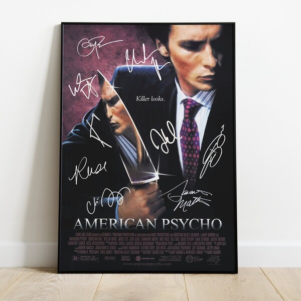 American Psycho Poster - Etsy