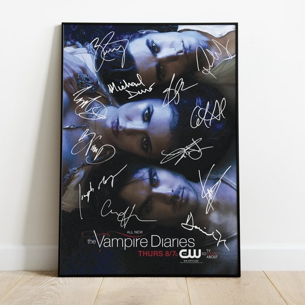 Tvd Signed Poster - Etsy