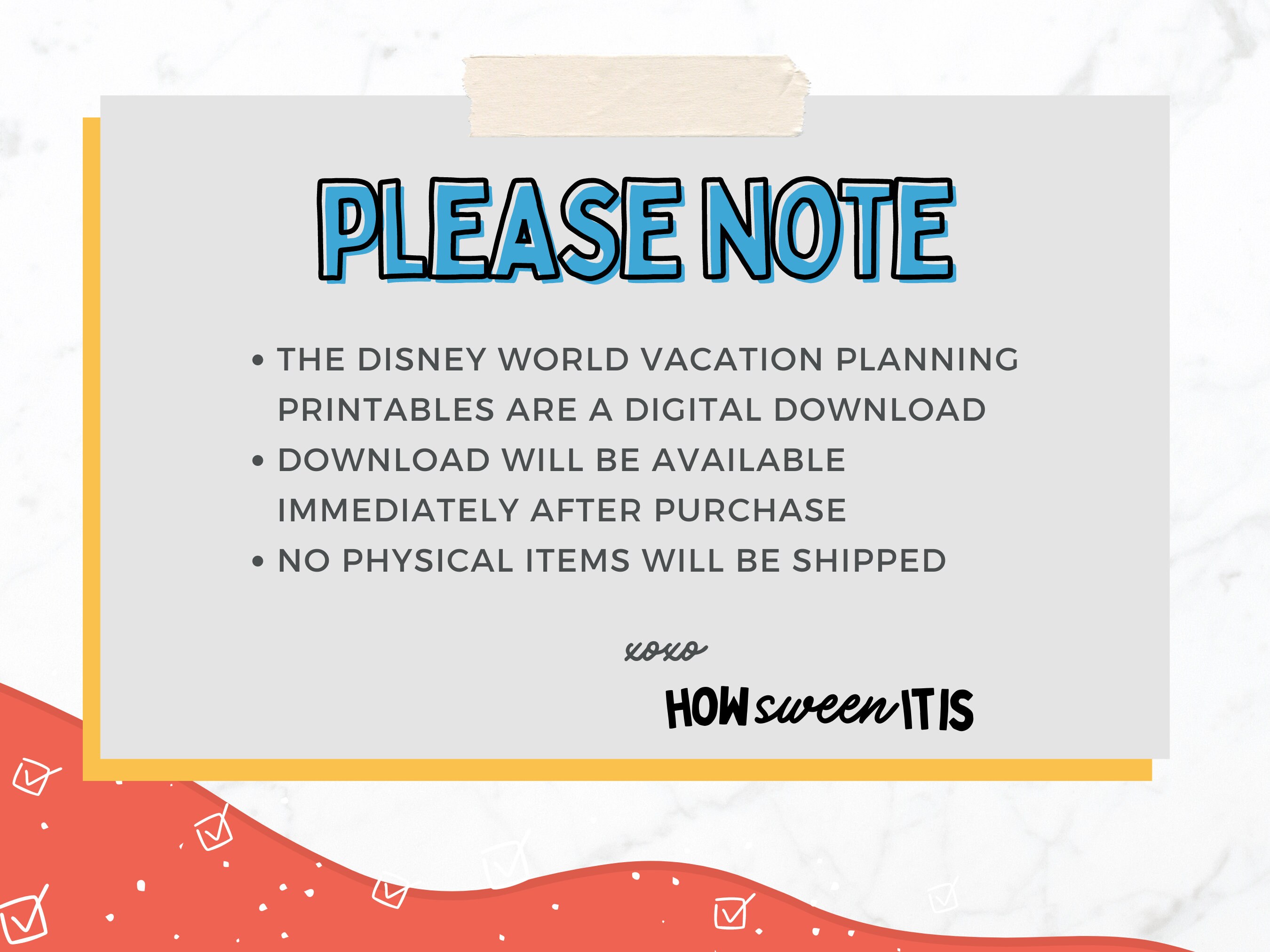 Disneyworld Vacation Planning Printables | WDW Itinerary | Disneyworld ...