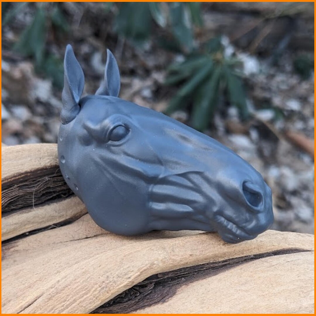 1:9 SCALE RESIN Spanish/iberian Horse "gaspar" Replacement Head + Ears ...