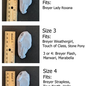 RESIN 1:9 Mule "daisy" Replacement Head + Ears for Customizing Breyer ...