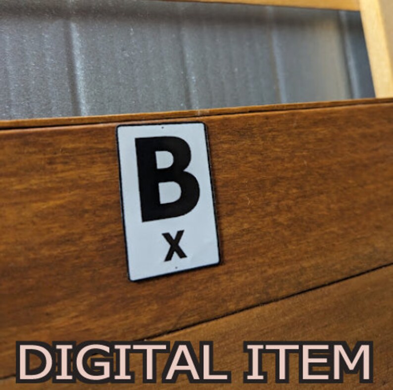 PRINTABLE - FULL SET Printable Dressage/arena Letters for Traditional ...