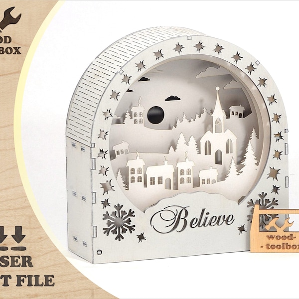 Laser Cut Files Light Box - Etsy Australia