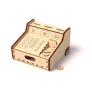 Cashbox for Role-playing Games - Laser Cut Files. Laser Cut Toy Files ...