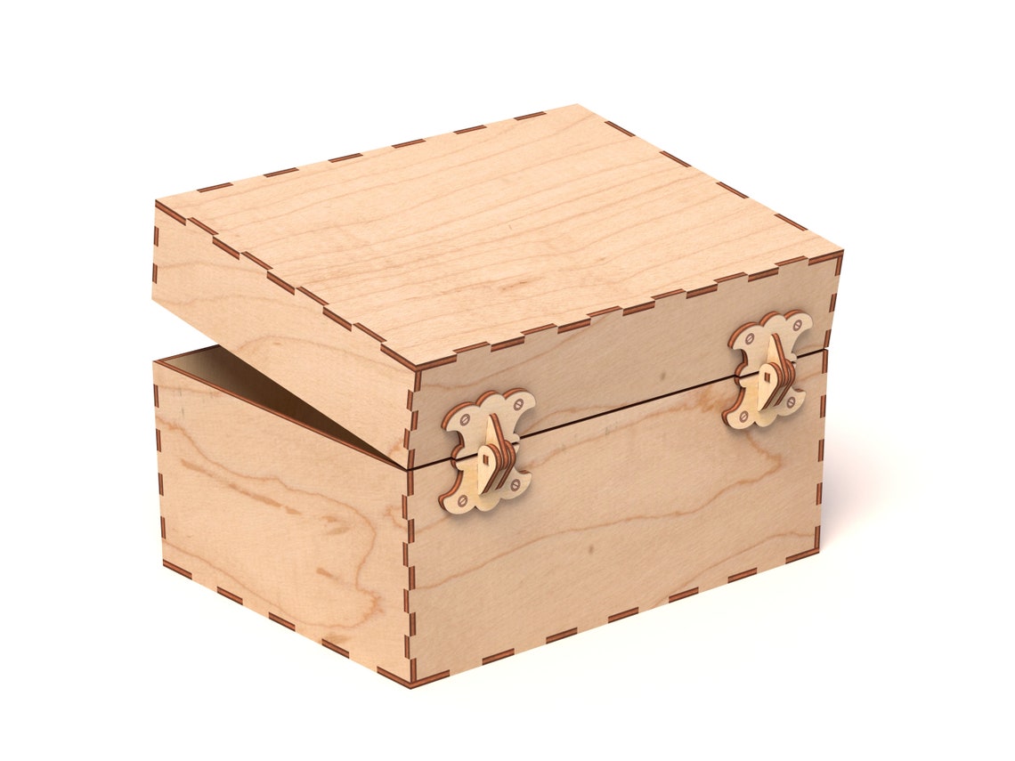 Hinges for Boxes 180 Degrees - Laser Cut Files. Hinges Pattern for ...