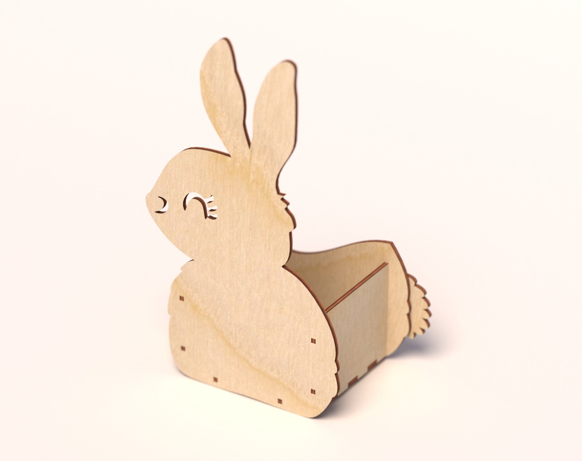 Easter Bunny Laser Cut Files. Bunny Stands. Easter Design - Etsy
