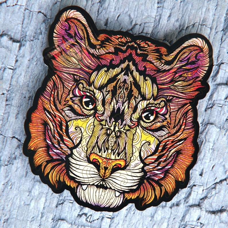 Tiger Jigsaw Puzzle Laser Cut File Sublimation Puzzle. - Etsy
