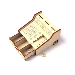 Cashbox for Role-playing Games - Laser Cut Files. Laser Cut Toy Files ...