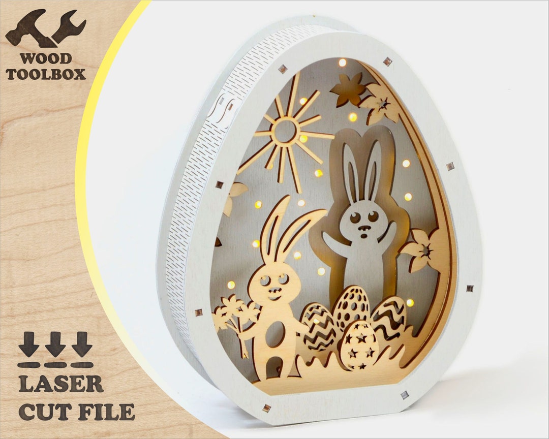 Easter Egg - Laser Cut Files. Easter Eggs SVG / Easter Eggs Ornaments ...