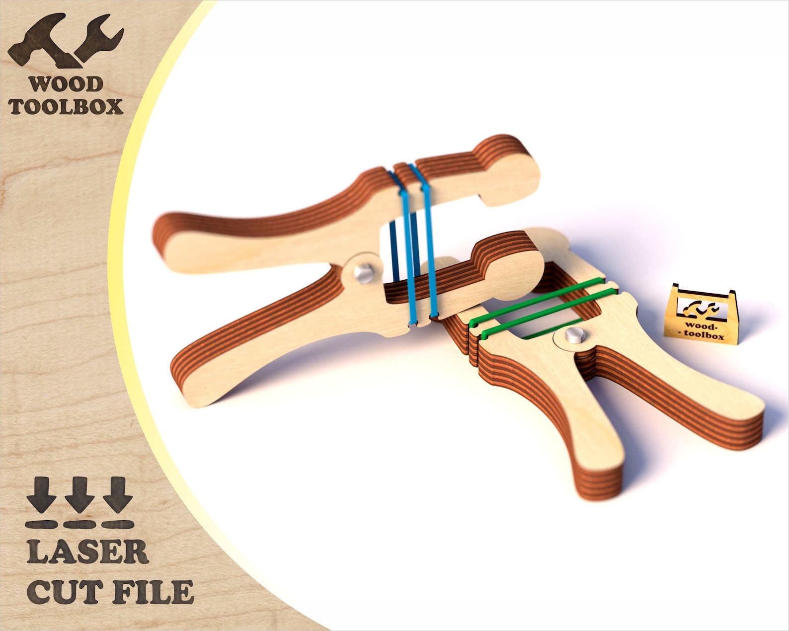 Clamps Laser Cut Files. Wooden Clamps for Your Hobby. Handy - Etsy