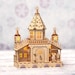 Santa's Palace- Laser Cut File. Cute Christmas House SVG, Vector Plan ...