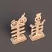 Halloween Figures - Laser Cut Files. Decorations for Halloween Party ...