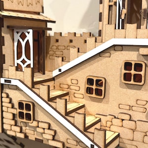 Hanging Chateau - Wall Decoration - Laser Cut Files. Magic Hanging ...